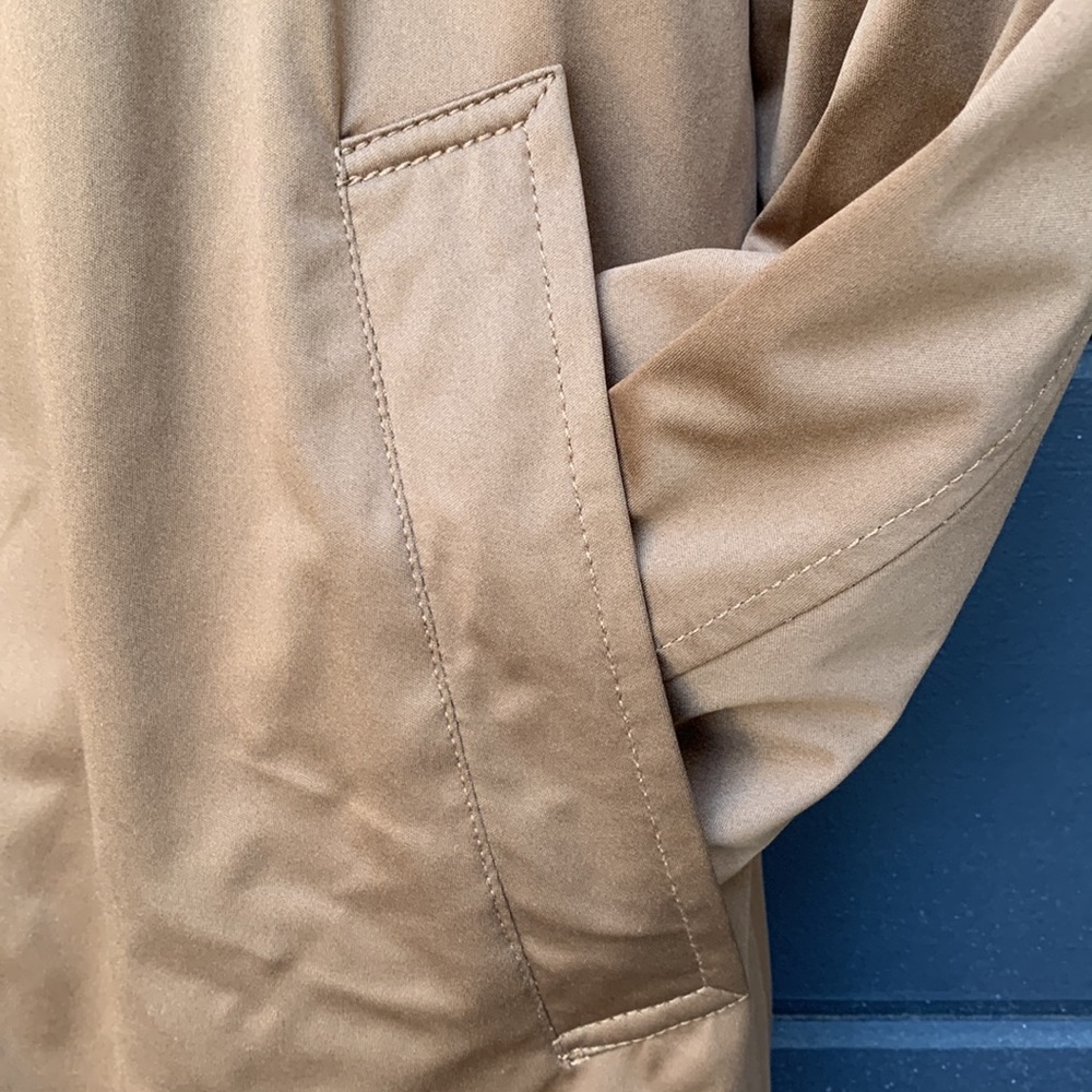 Zara Man Tan Color Trench Coat - Gem